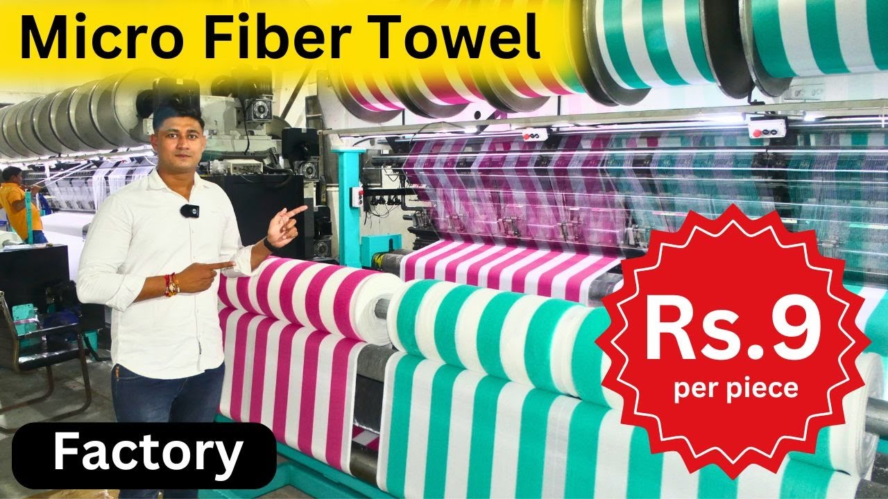 Micro Fiber Towels Manufacturing Process & Wholesale #msbulkstock # ...
