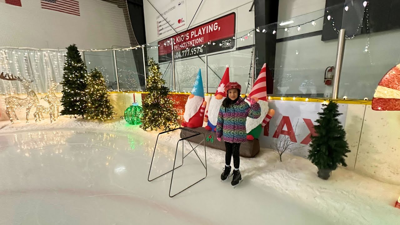 Winter Ice Palace - Cloverdale Arena Ice Skating - YouTube