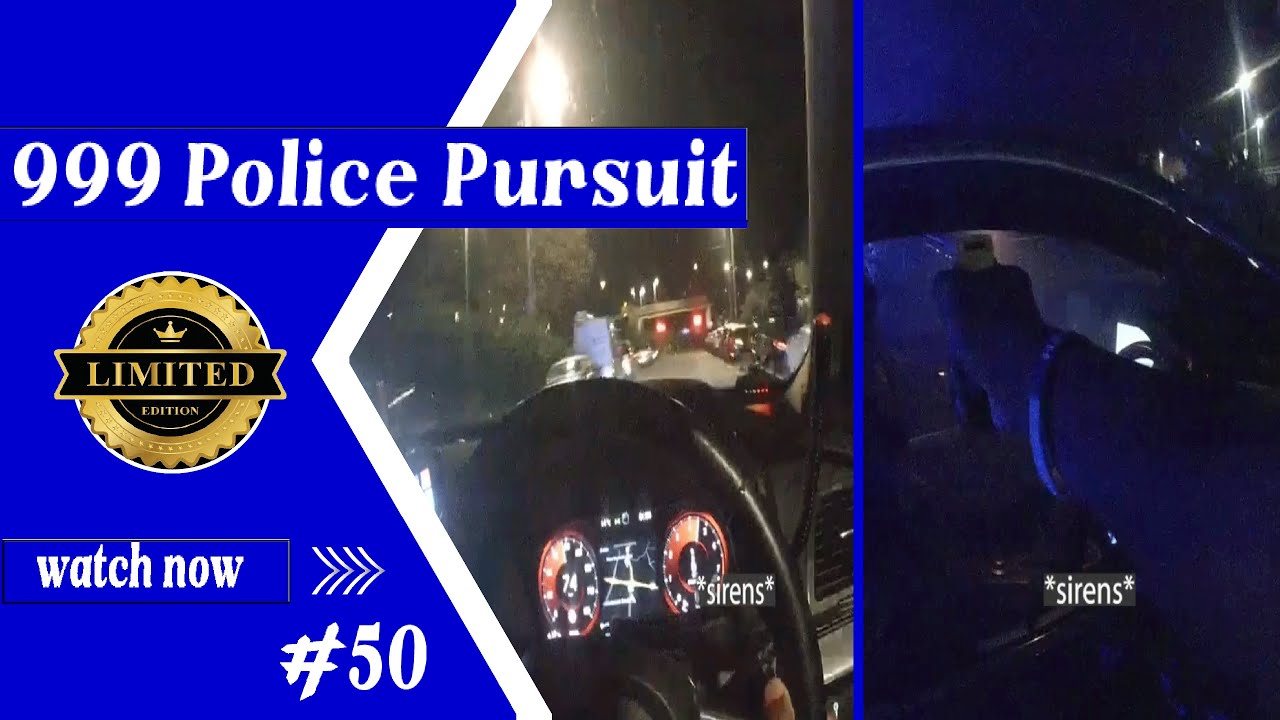 999 Police Pursuit | Peterborough | RTC | #bluelights - YouTube