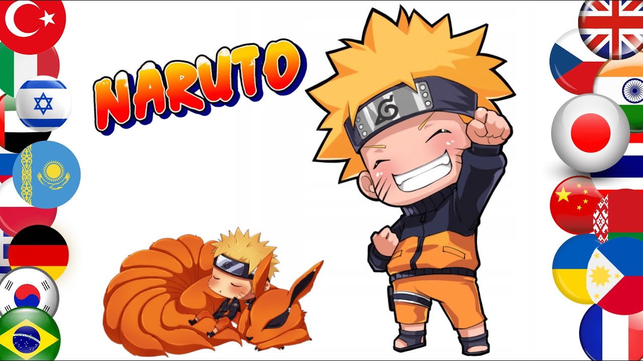 Naruto saying his name in different languages || Naruto - YouTube