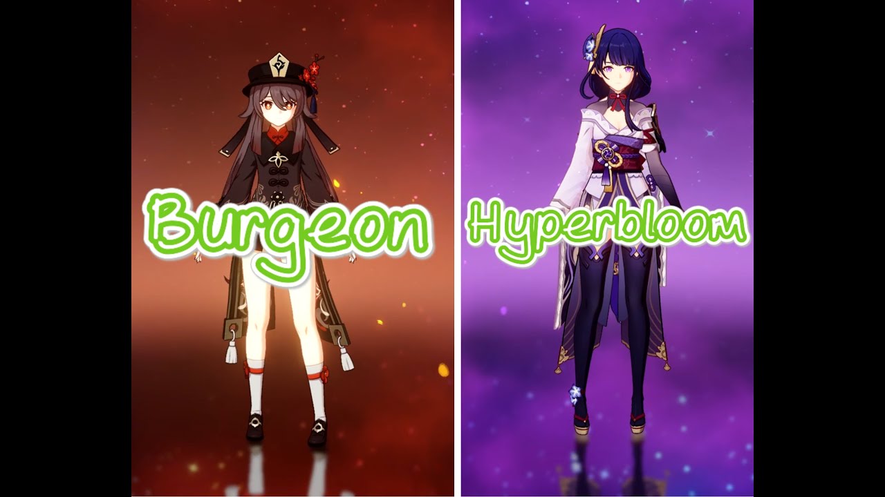 Burgeon and Hyperbloom Team Vs Spiral Abyss 12 3 - Genshin Impact - YouTube