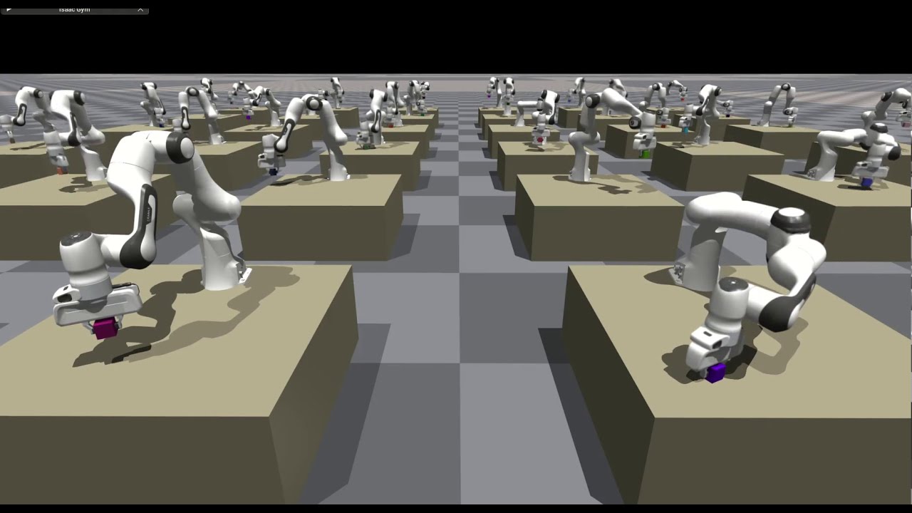 Isaac Gym - Pick Up Object - YouTube