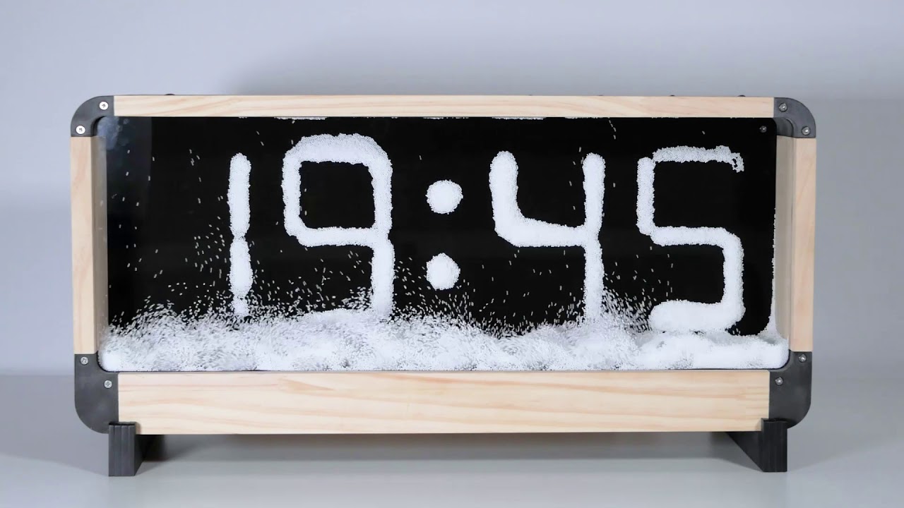 Snow Clock (Dec, 2019) - YouTube