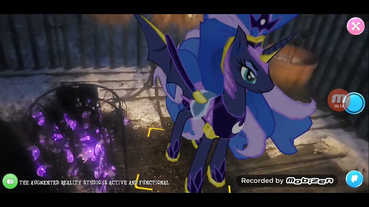 MLP / A CHAOS CHRISTMAS SNOW FALL!!! / Chaos Princess Luna & Chaos ...