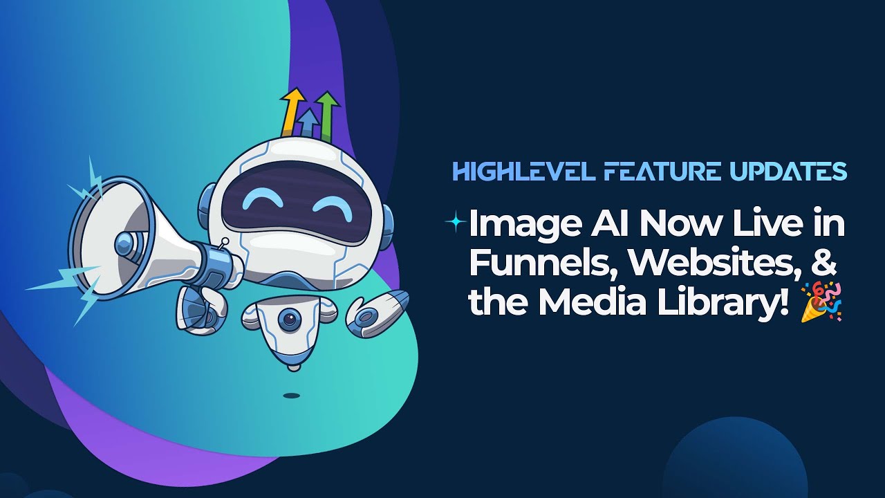 Image AI Now Live in Funnels, Websites, & the Media Library! 🎉 - YouTube