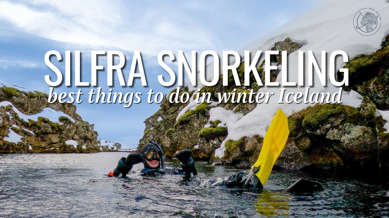 Winter Snorkeling at the Silfra Fissure | Thingvellir National Park ...
