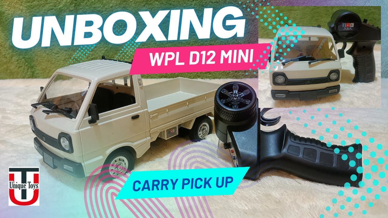 Unboxing Wpl d12 mini / Carry PickUp - YouTube