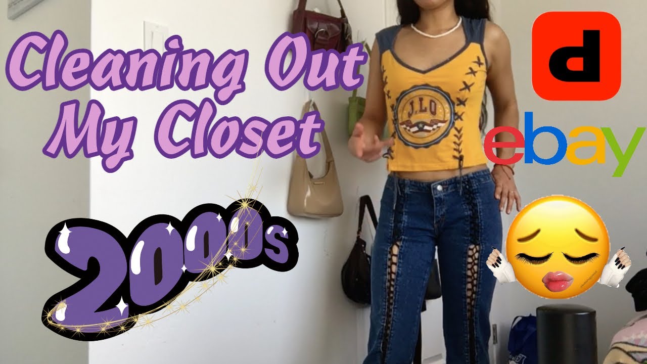 Cleaning Out My Closet (Vintage, 90s, 2000s Pieces) - YouTube