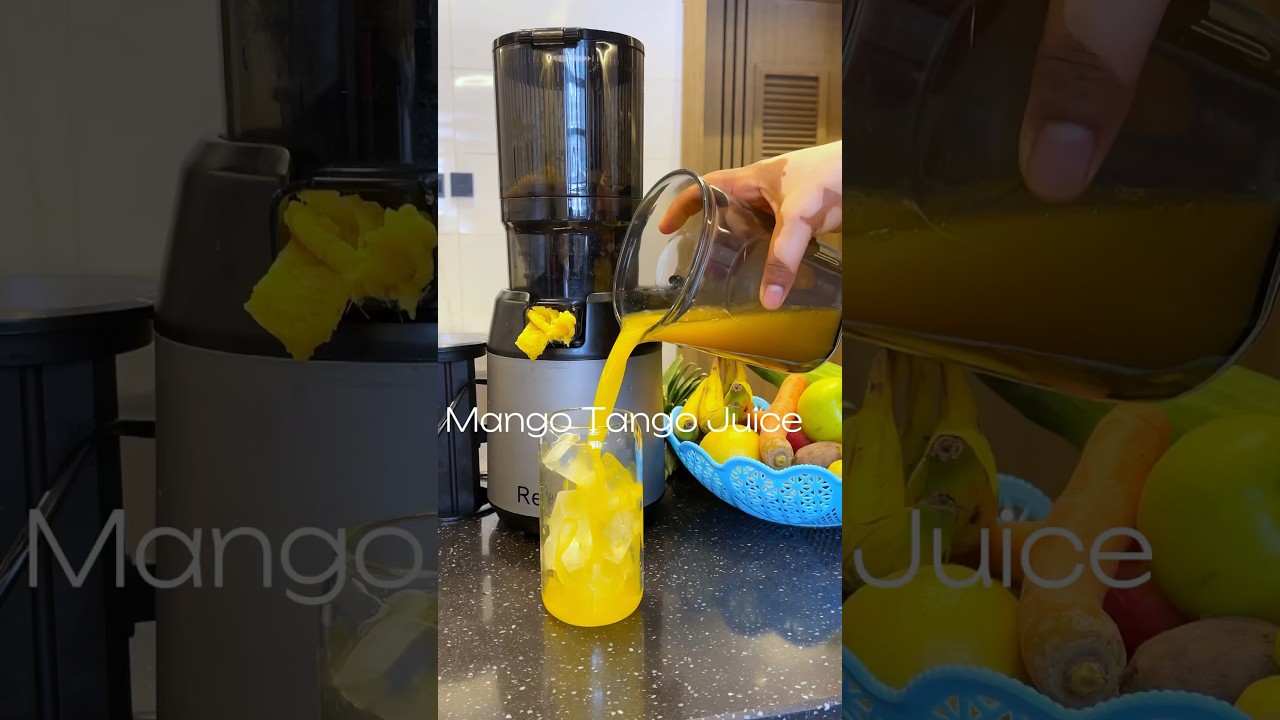 Mango Tango juice. It’s nothing like you’ve tasted 🥰 #juicerecipe # ...