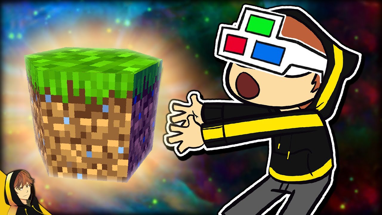 Trying 4D MINECRAFT is absolutely INSANE!!! - YouTube