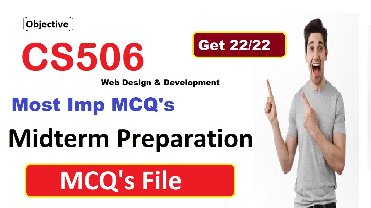 CS506 Midterm Preparation Objective|Web Design and Development Midterm Preparation - YouTube