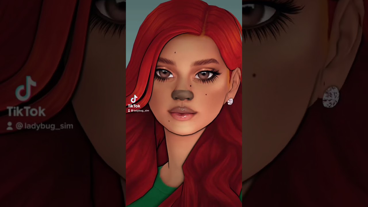 Roxanne / goofy movie / Sims 4 CAS | Create A sim | The Sims 4 - YouTube