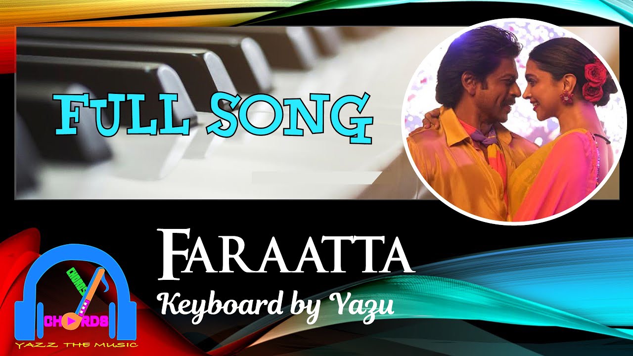 Faraatta | Jawan | Keyboard Version with lyrics - YouTube