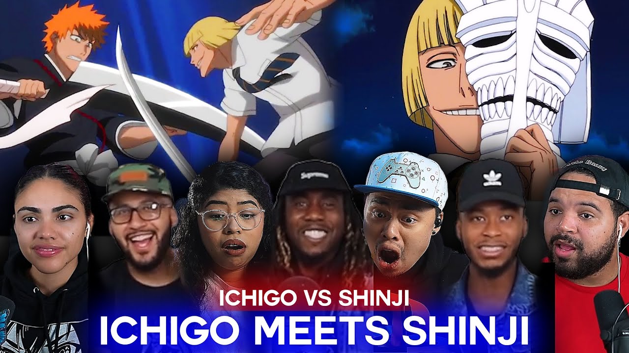 Shinji is a Vizard | Bleach Ep 110 Reaction Highlights - YouTube
