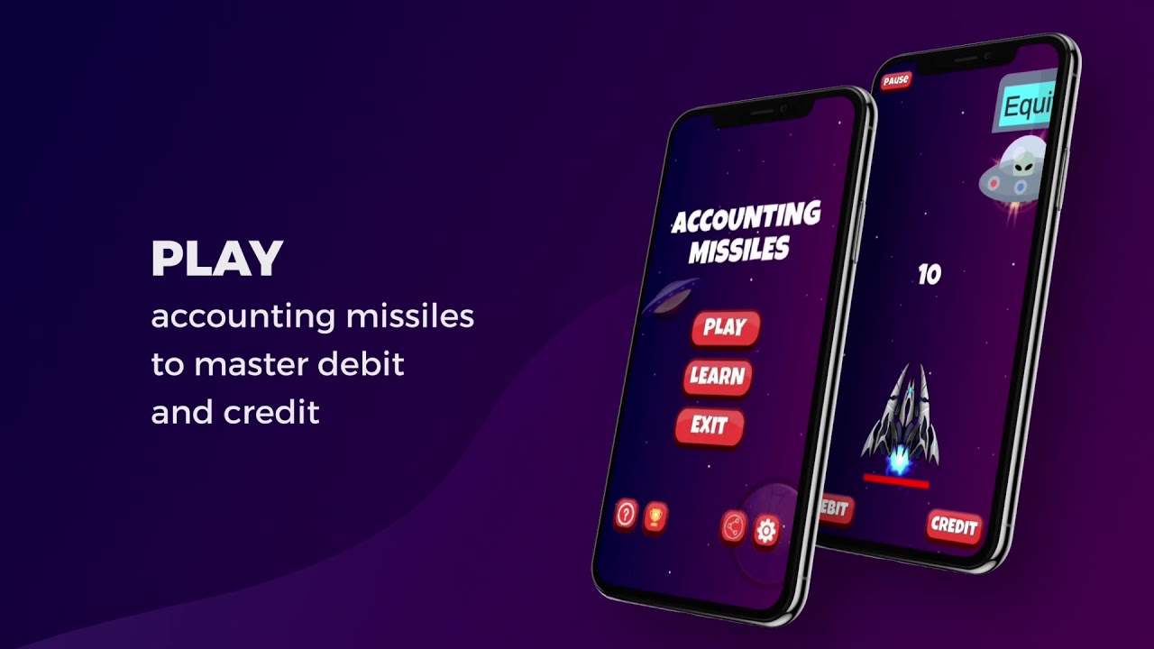 Accounting Missiles: Debit Credit Accounting Game - YouTube