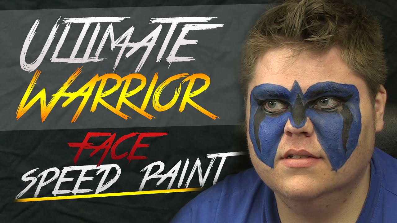 Ultimate Warrior Face Speed Paint! - YouTube