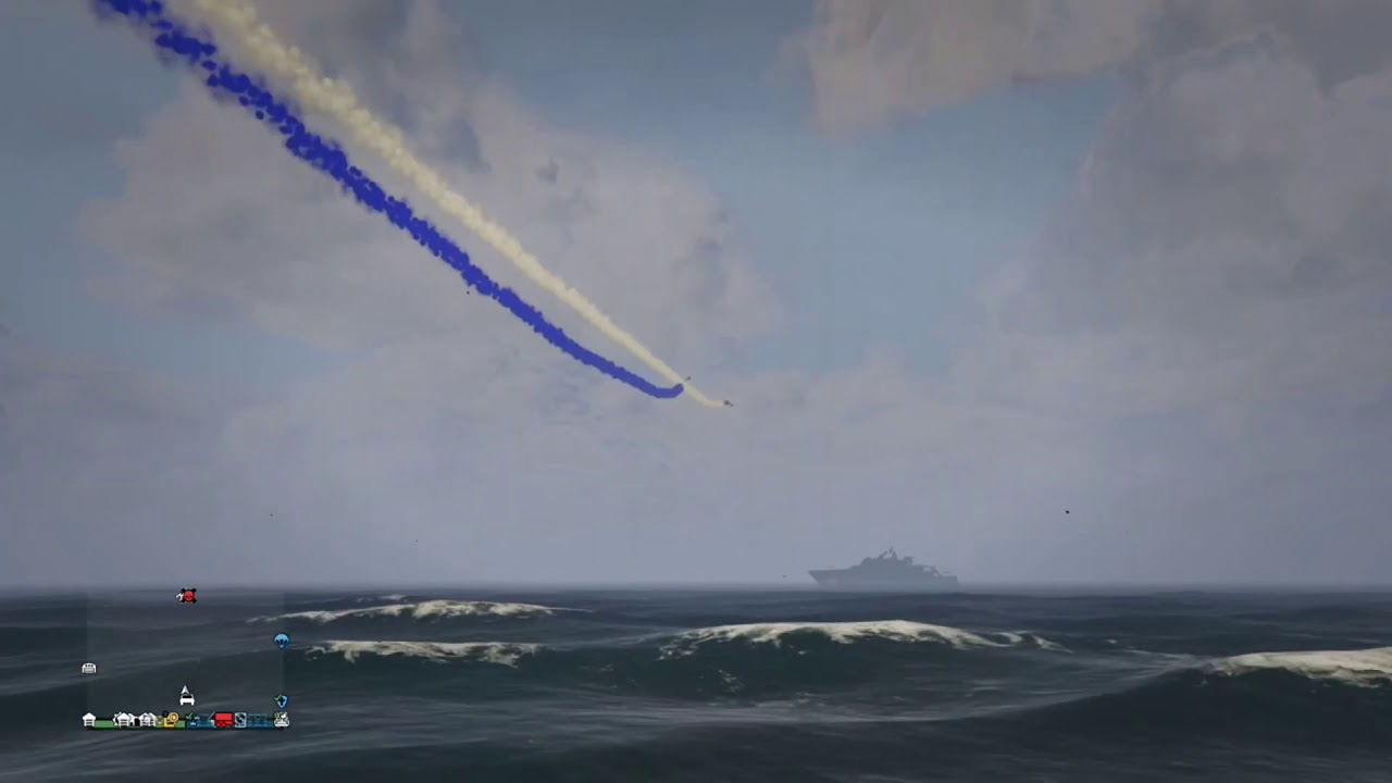 Part2 a little red arrow performance on gta online from the blue ...