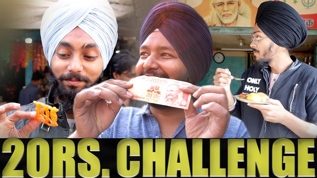 20RS Breakfast Challenge😋 || Cheapest Breakfast💰 || First Food ...