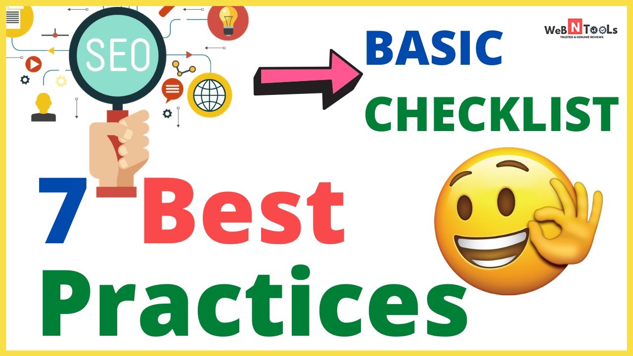 SEO Basics Checklist You Will Need in 2020 | 7 Best Practices - YouTube
