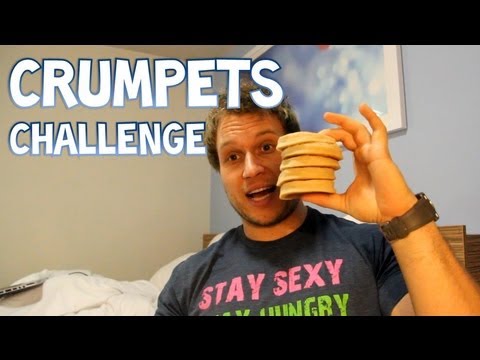 Crumpets Challenge (How Fast Can You Eat 5?) | Furious Pete - YouTube