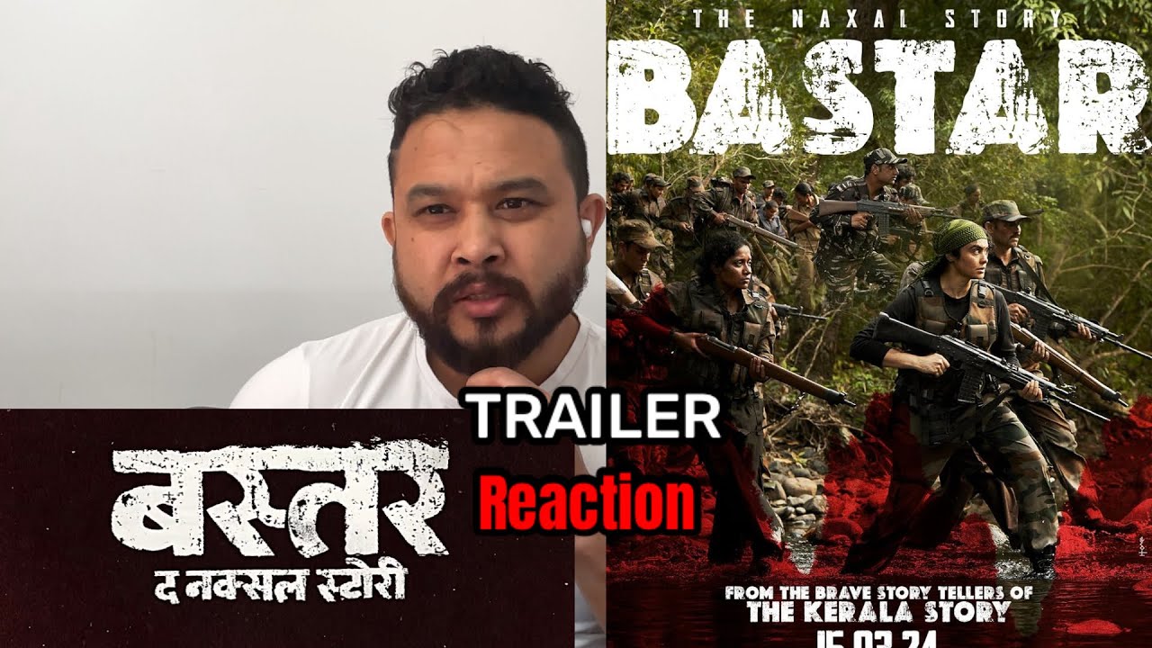 Film BASTAR Trailer Reaction #reaction #adahsharma #bastar - YouTube