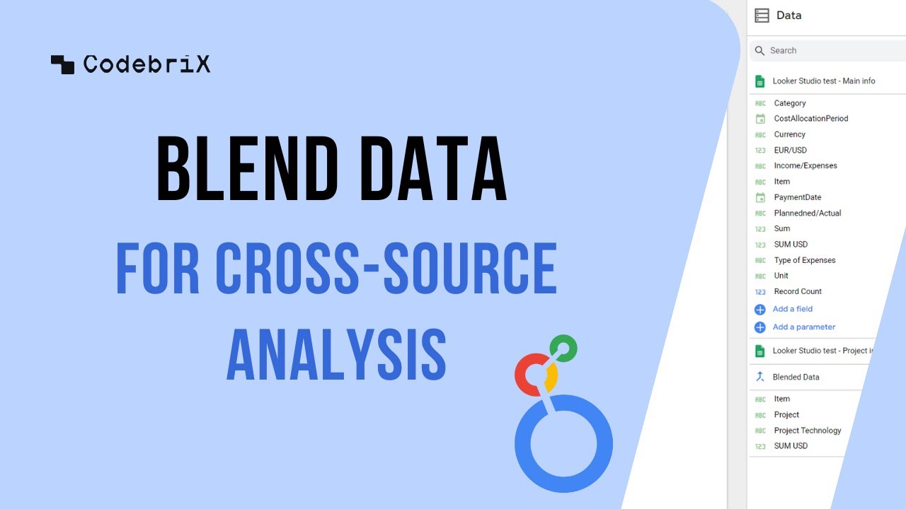 How to Blend Data in Looker Studio: Practical Examples - YouTube