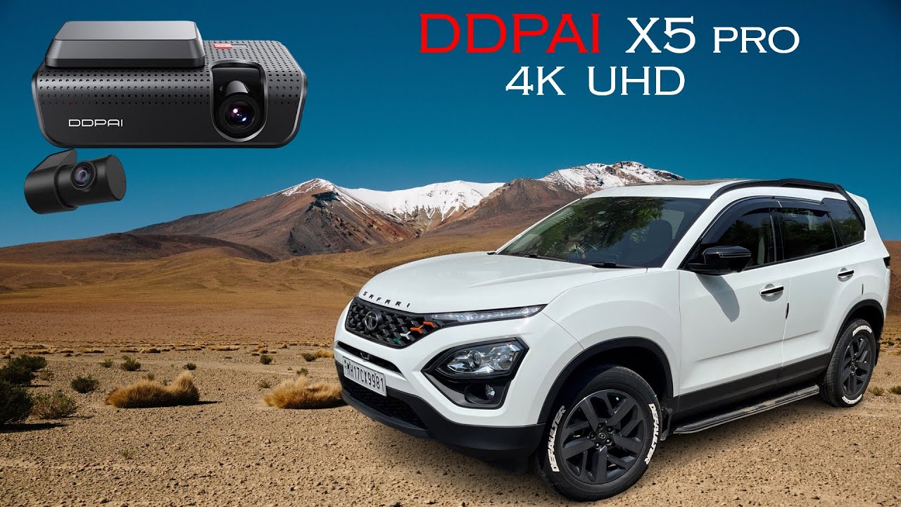 How to Properly Install the Popular DDPai X5 Pro Dashboard Camera onto your new TATA SAFARI Part ...