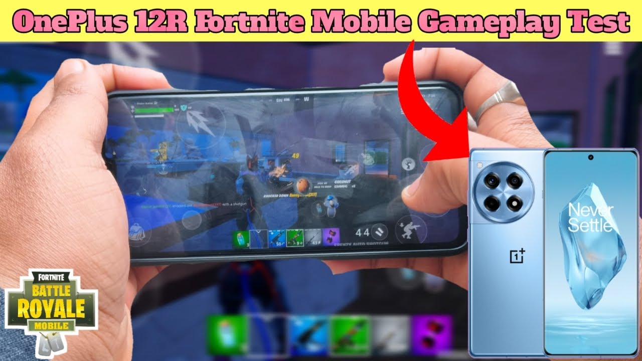 OnePlus 12R Fortnite Mobile Gameplay Test|OnePlus12R Fortnite Test ...