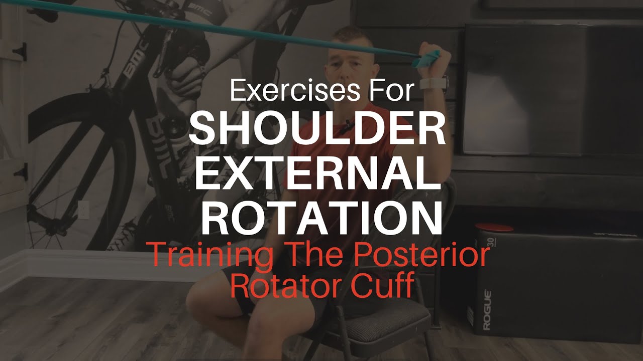 Rotator Cuff Exercises: Exercises For Shoulder External Rotation - YouTube
