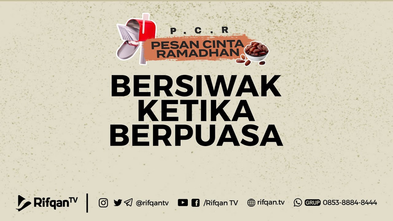 Bersiwak Ketika Berpuasa K H Ahmad Zainuddin Al Banjary Youtube