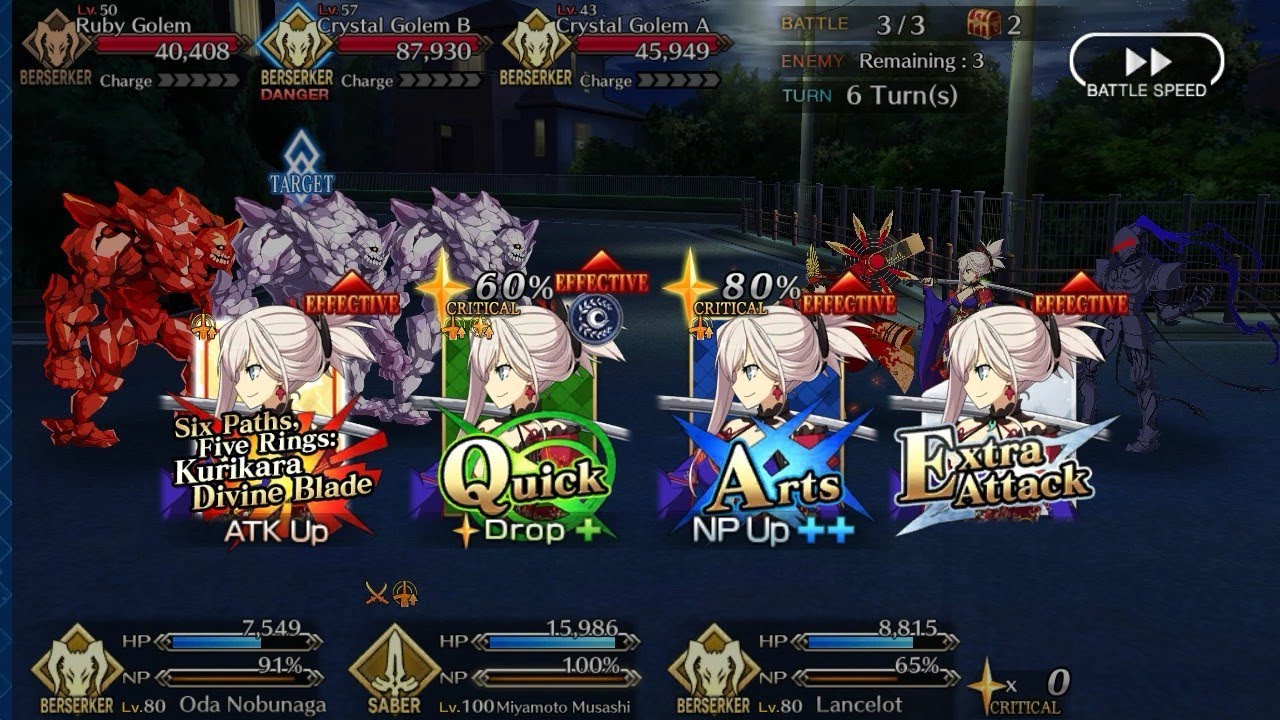 [FGO] how to np loop with Miyamoto Musashi - YouTube