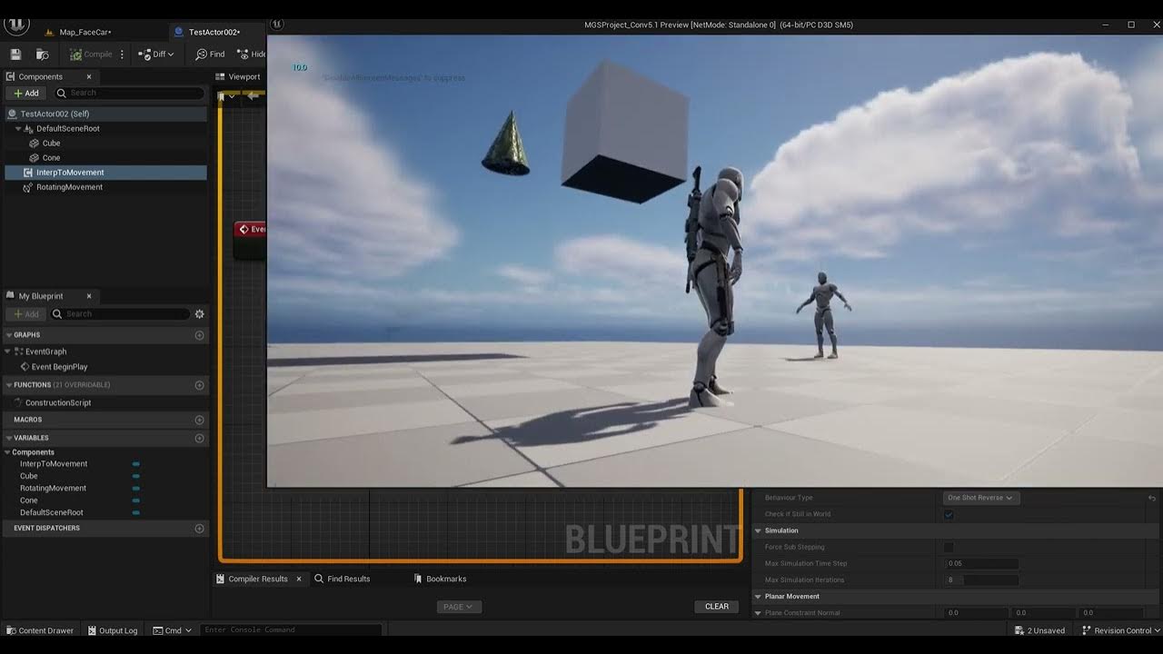 Unreal Engine How to move component Interp To Movement Component More than 2 Control Points ...