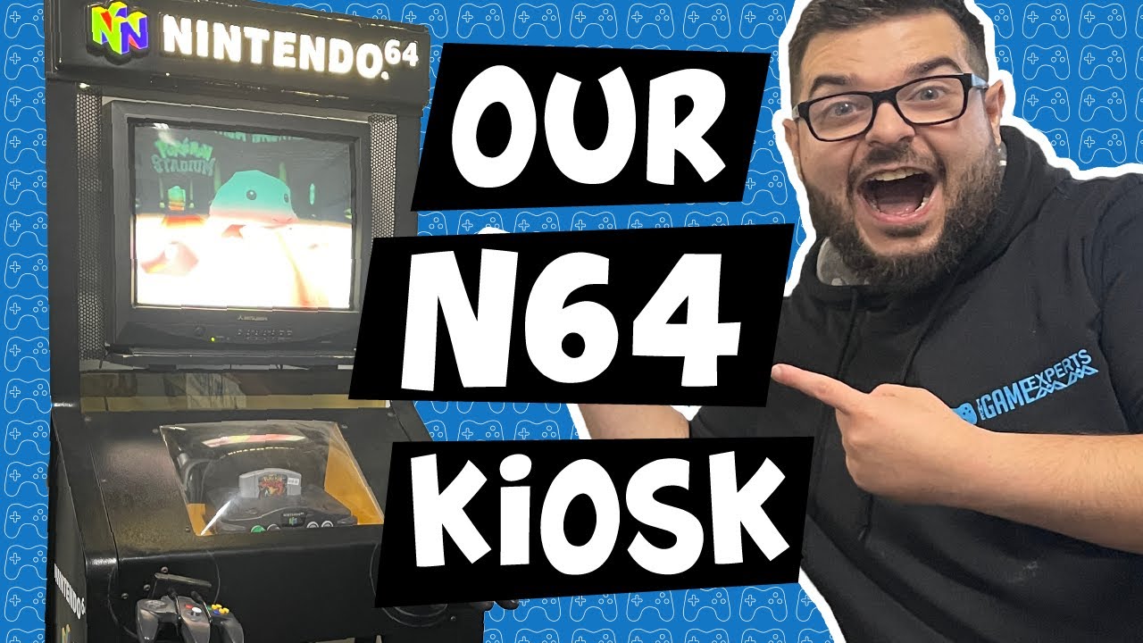 A Showcase of our In Store Australian Nintendo 64 Kiosk - YouTube