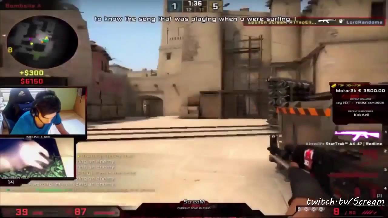 CS GO ScreaM Best Frags +config 2016 - YouTube