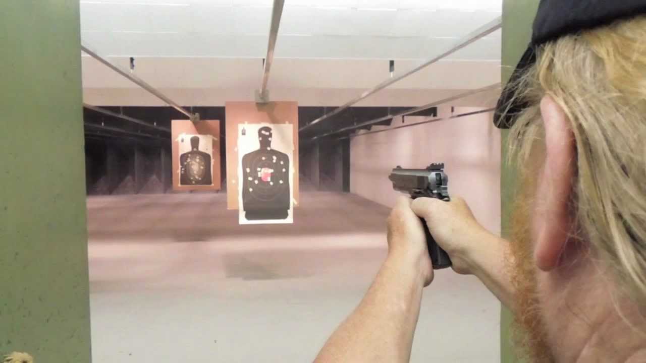 Fun with a big gun! 45 Grizzly Winchester Magnum - YouTube