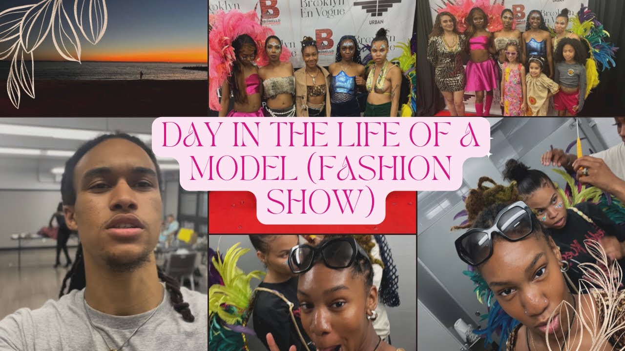 DAY IN THE LIFE OF A MODEL (FASHION SHOW) - YouTube