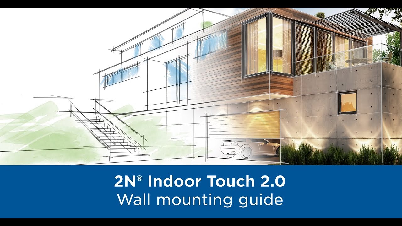 Indoor Station 2N® Indoor Touch 2.0 – Wall Mounting Guide - YouTube