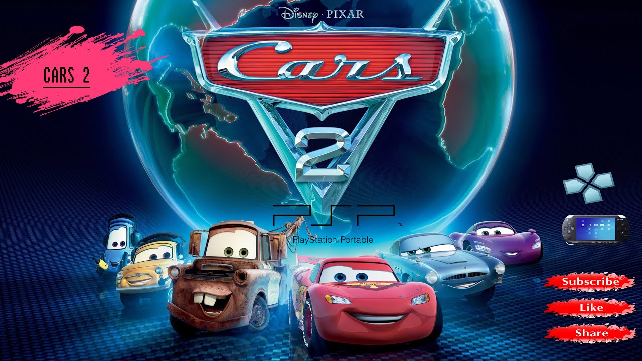 CARS 2 PSP GAME - YouTube