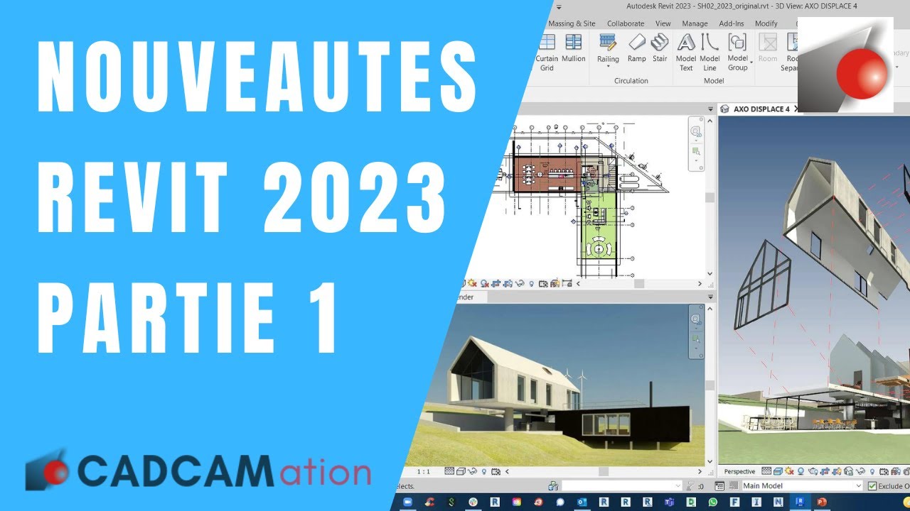 Nouveautés REVIT 2023 - Partie 1 - CADCAMation - Formation et Vente ...