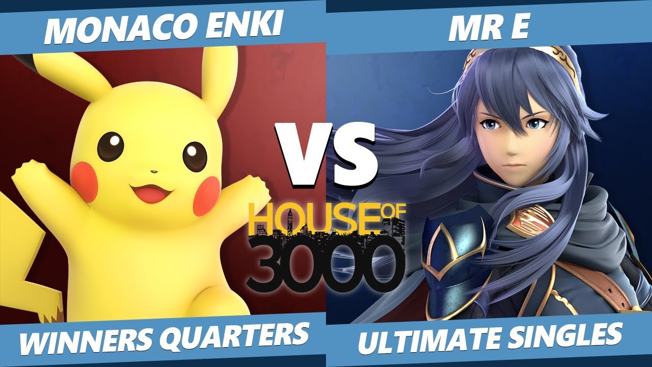Smash Ultimate Tournament - Monaco Enki (Pikachu) Vs. Mr E (Lucina ...