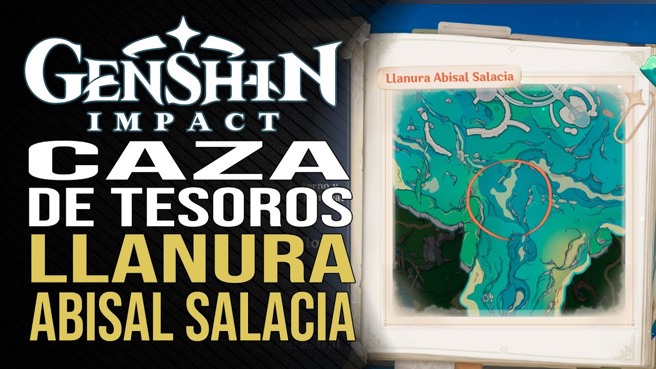 Genshin Impact - Caza de tesoros - Llanura Abisal Salacia - Desafío #2 ...