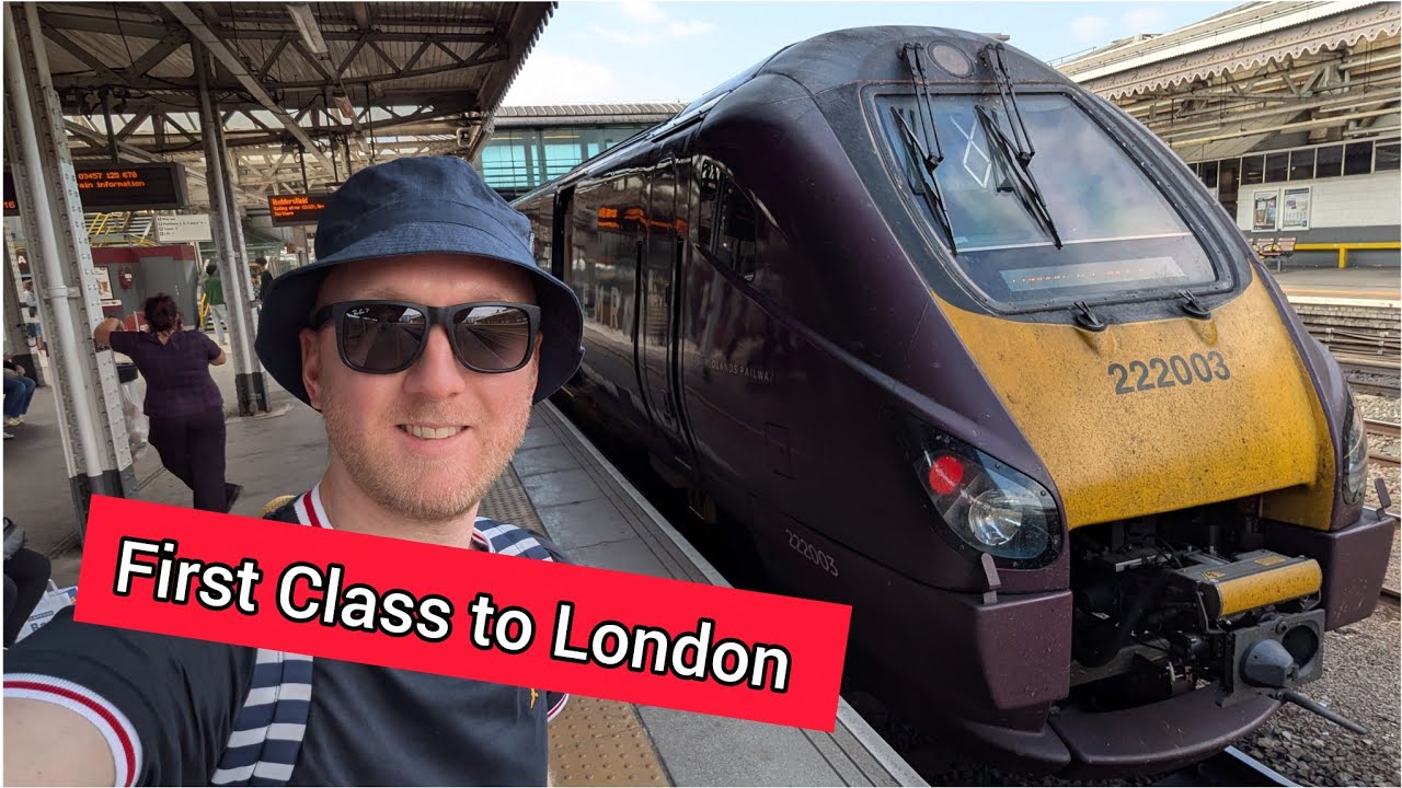 FIRST CLASS EMR Sheffield to London - YouTube