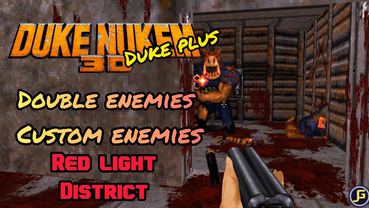 Let's Play Duke Nukem 3D | Duke Plus Mod | Red Light District - Nuclear ...