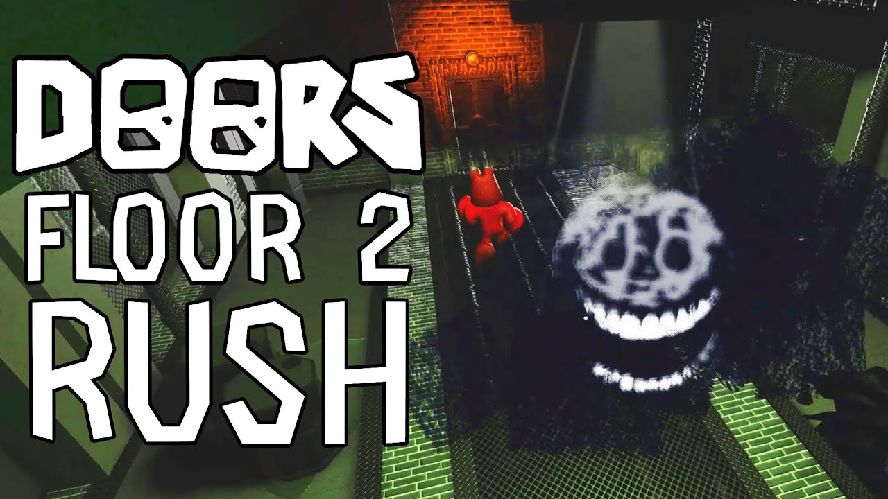 DOORS Floor 2 - Rush VS Player! I'm playing for Rush! (ROBLOX) - YouTube