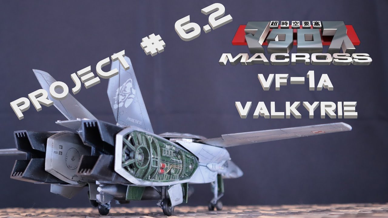 Macross VF-1A Valkyrie 1/48 scale from Hasegawa - YouTube
