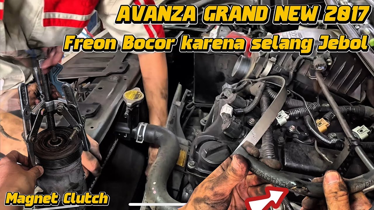 AC Avanza tiba-tiba tidak dingin dan keluar Asap di Mesin, ternyata ...