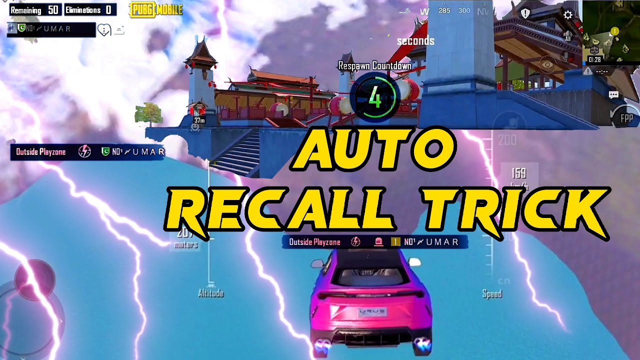 Auto Recall Trick in Martial Showdown Event |Recall without landing on ...