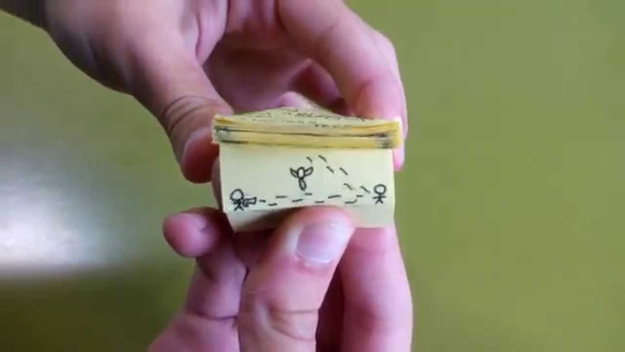 #Flip-book de 50 dibujos: "DOS NIÑOS Y UN AVIÓN" - YouTube