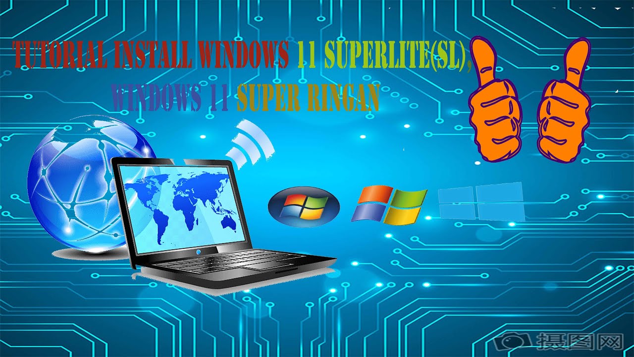 Tutorial Install Windows 11 SuperLite(SL), Windows 11 Super Ringan ...