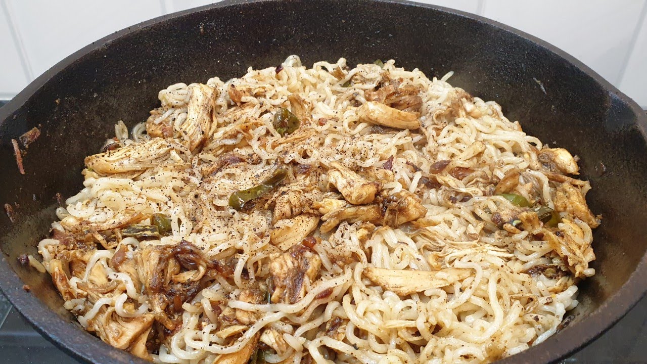 Amazing chicken Maggi recipe! It's super tasty,super easy & not sticky ...